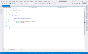 How to change Visual Studio 2019 Theme