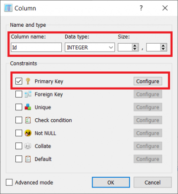 SQLite Studio to manage SQLite databases